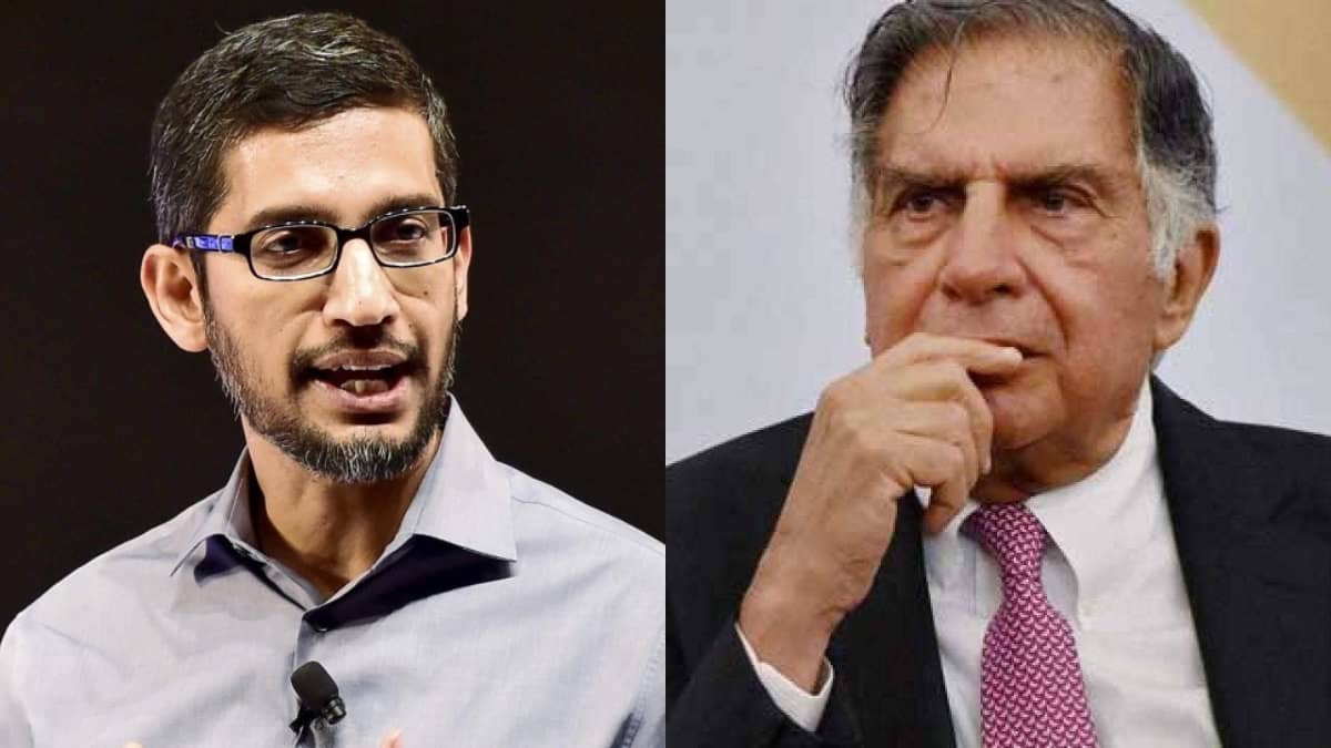 Sundar Pichai Remembers His Last Meeting With Ratan Tata At Google ...