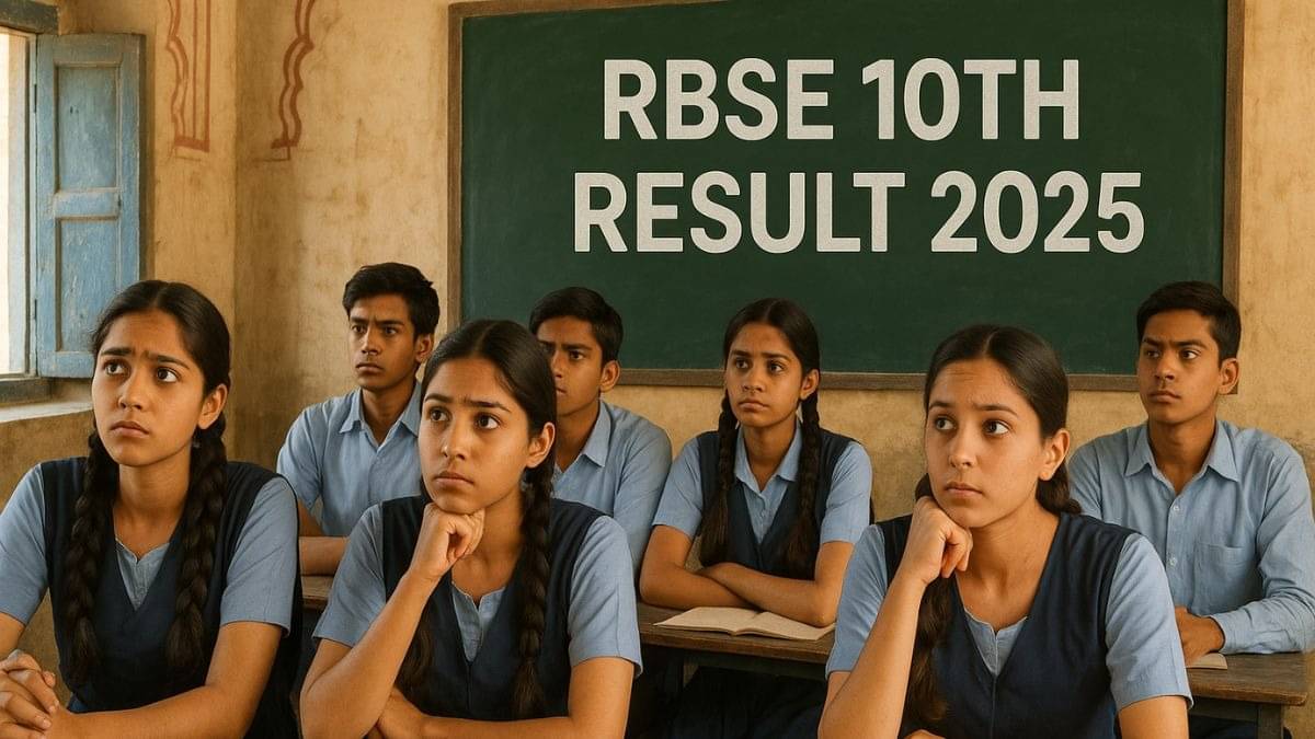 RBSE 10th Result 2025: BSER Ajmer Rajasthan Board Class 10 Result Today ...