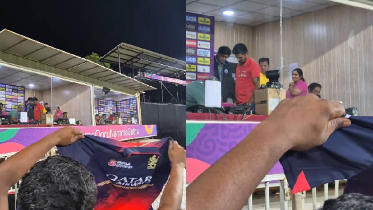 RCB Fan Tries to Mock Ex-CSK Batter Subramaniam Badrinath During TNPL ...