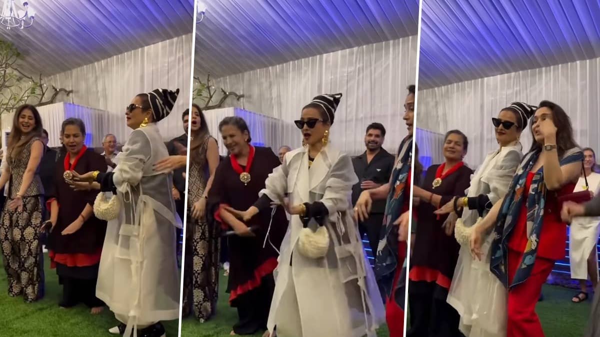 WATCH | Rekha Sets The Stage On Fire With Her Iconic Moves At Shabana ...