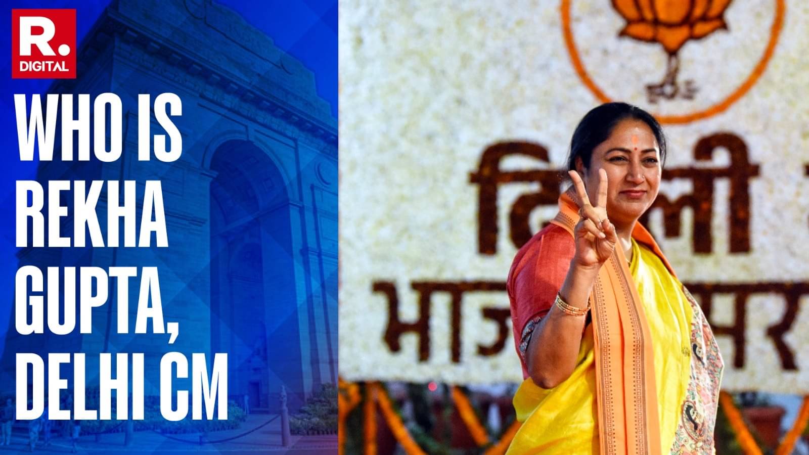 Who Is Rekha Gupta, BJP MLA From Shalimar Bagh And New Delhi CM-Designate | Republic World