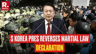 Political Turmoil In South Korea Over Martial Law Announcement, President Yoon Reverses Law ...