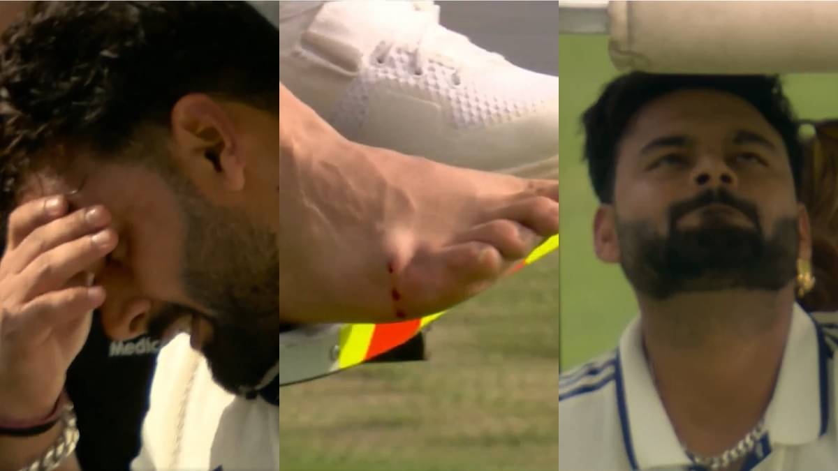 IND vs ENG: Rishabh Pant Suffers Nasty Blow To Right Foot During Old ...