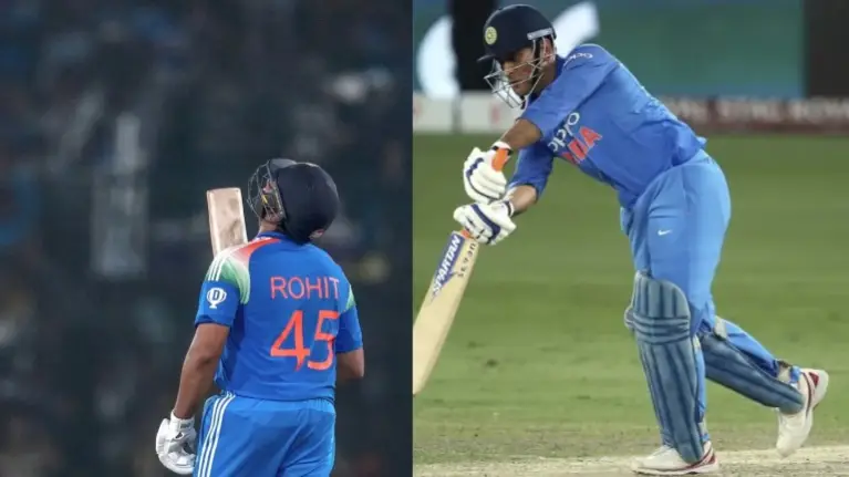 IND vs NZ Final: Rohit Sharma Equals MS Dhoni's Elusive Captaincy ...