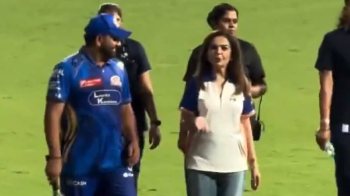 Rohit Sharma-Nita Ambani's Long Chat While Taking a Lap at Wankhede After MI Beat DC to Make IPL ...