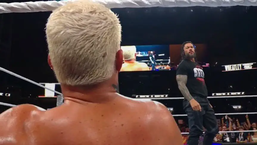 Roman Reigns Makes Shock Return At WWE SummerSlam, Takes Out Solo Sikoa To Help Cody Rhodes ...