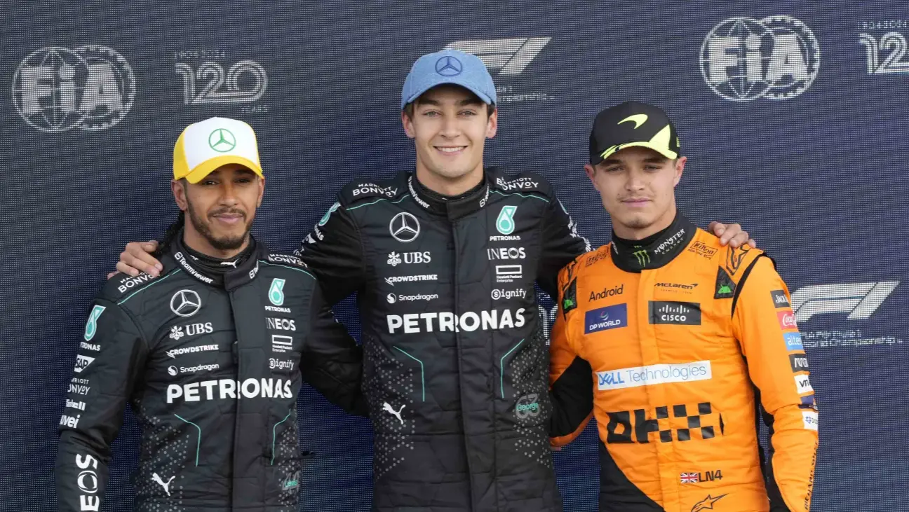 Three cheers for Brits! Russell beats Hamilton to take Silverstone F1 ...