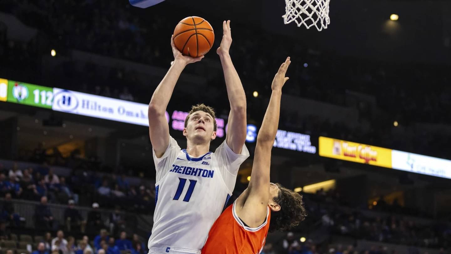 Ryan Kalkbrenner begins his 5th season at Creighton by scoring a career ...