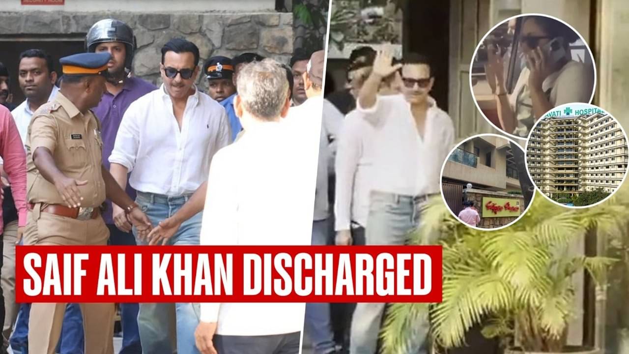 Saif Ali Khan Stabbing Case Highlights: Actor Appears 'Healthy, Hearty' In First Visuals After ...