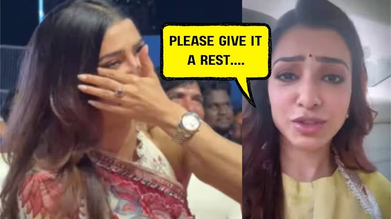 Samantha Ruth Prabhu Sets The Record Straight On 'Emotional Moment' At ...