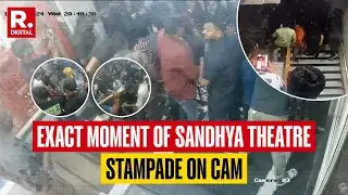 VIDEO: The Exact Moment When Chaos Unfolded At Sandhya Theatre | Allu ...