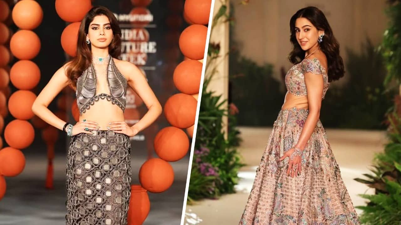 Khushi Kapoor, Sara Ali Khan Brutally Trolled For Their Ramp Walk At India Couture Week 2025 ...