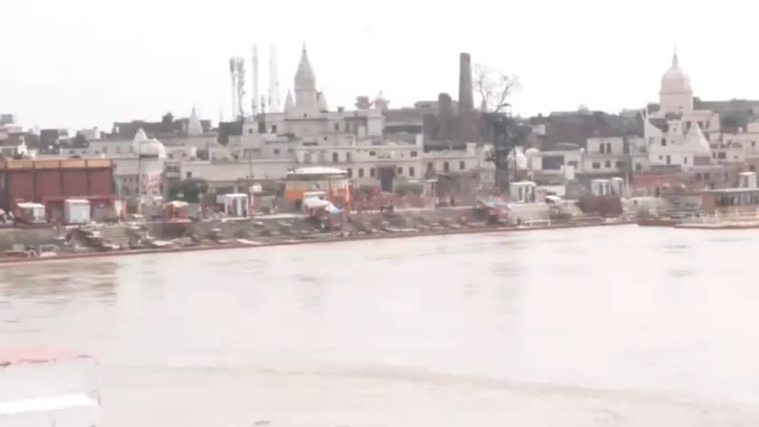 Saryu River In Ayodhya Crosses Danger Mark After Intense Rainfall ...