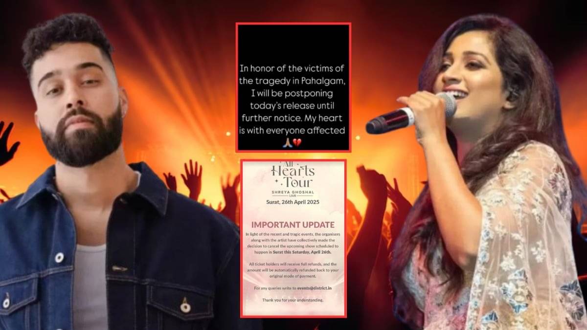 Pahalgam Terror Attack: After Arijit Singh, Shreya Ghoshal And AP Dhillon Cancel Concert, New ...