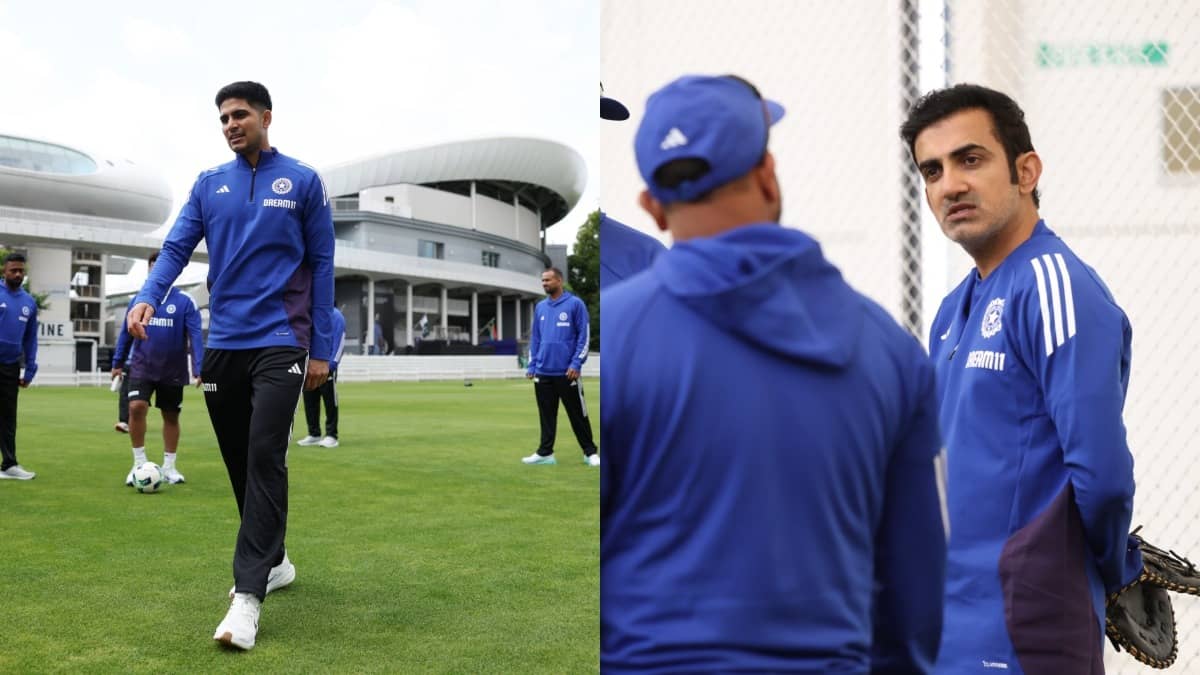 Captain Shubman Gill Leads Team India To First Practice Session In ...