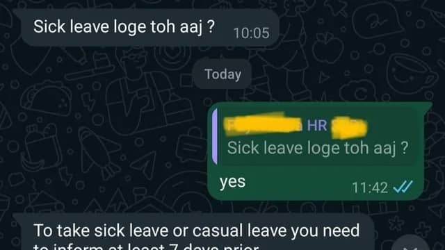 How to Know if I Am Going to Be Sick in Next 7 Days? Viral Sick Leave ...