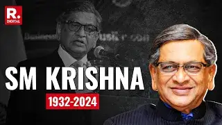 Remembering SM Krishna: The Man Who Put Bengaluru On The Global Map | Republic World