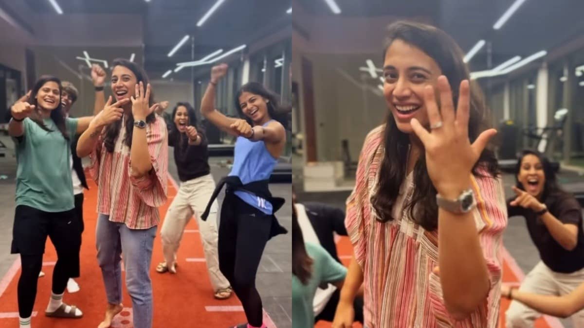 World Cup Winner Smriti Mandhana Announces Engagement To Palash Muchhal ...