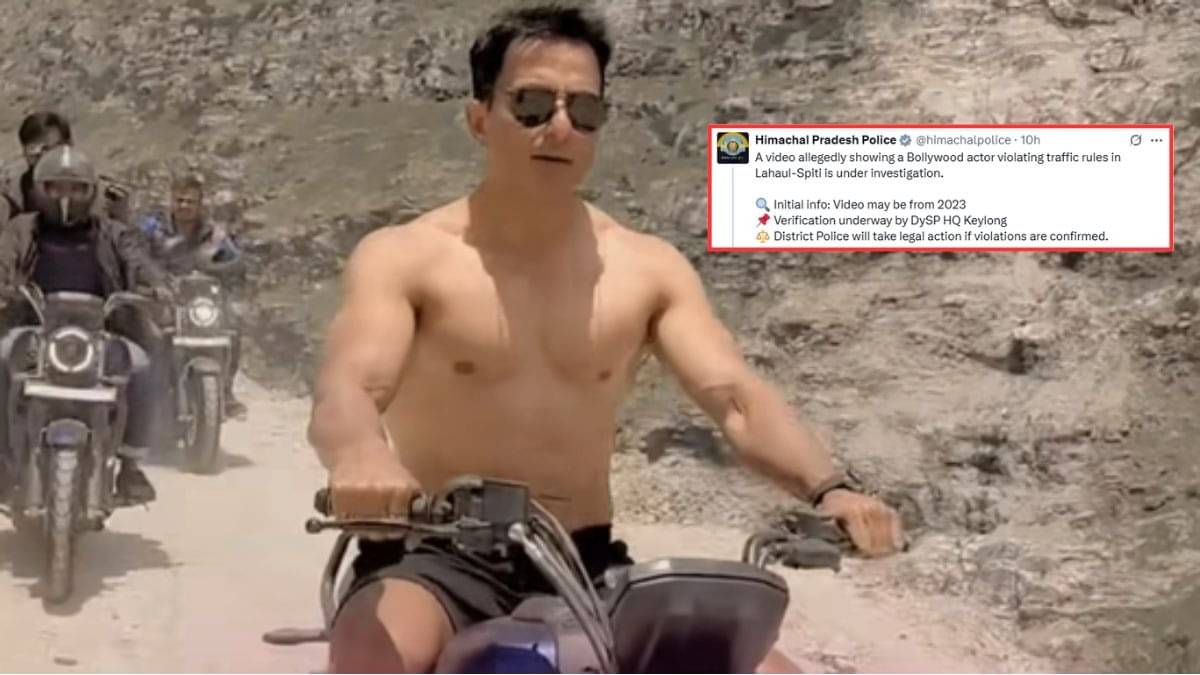 Old Video Shows Sonu Sood Blatantly Flouting Traffic Rules By Riding ...