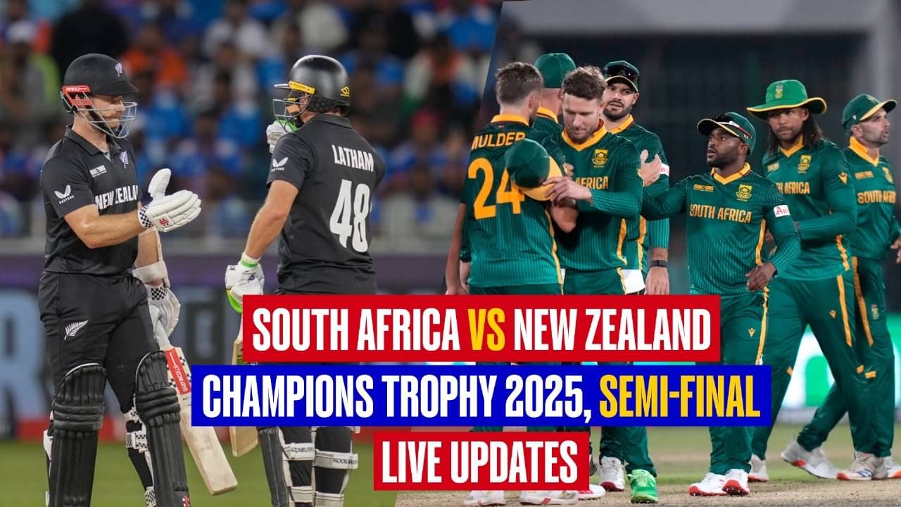SA vs NZ Champions Trophy 2025 Semi-Final Highlights: New Zealand Defeat South Africa By 50 Runs ...