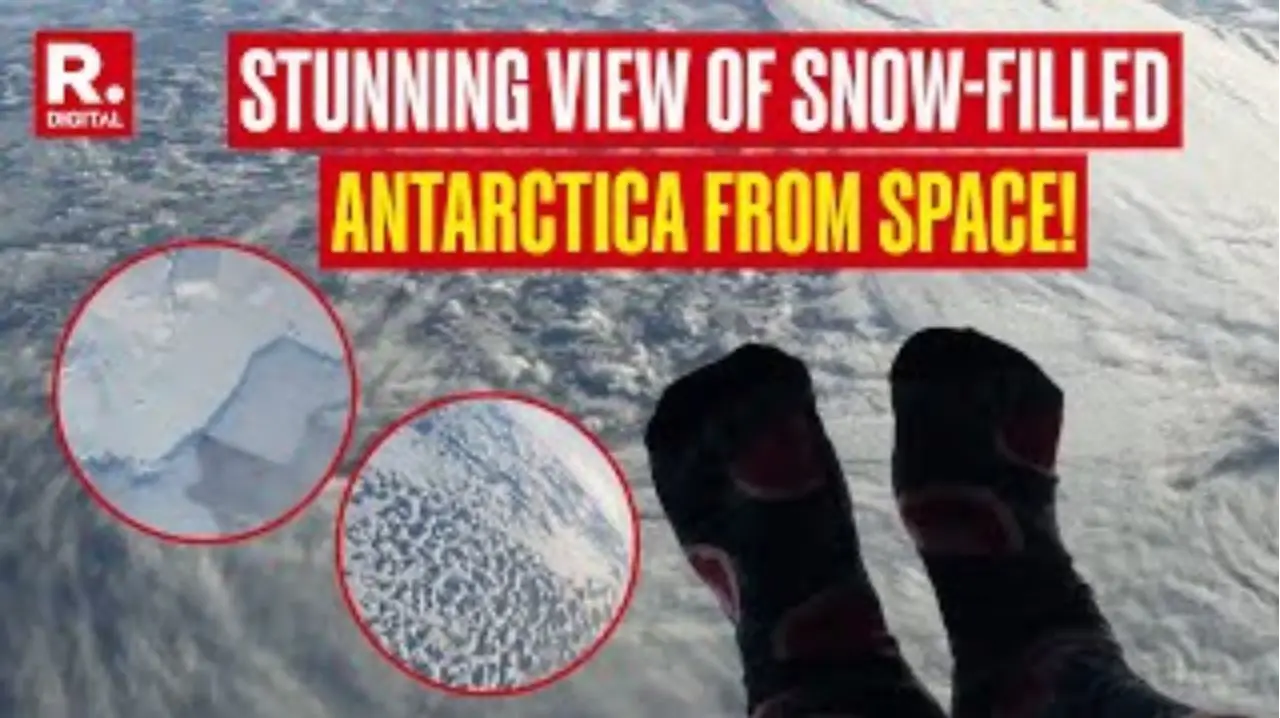 SpaceX Polar Mission: 11 Minutes of Stunning Antarctica Views from ...