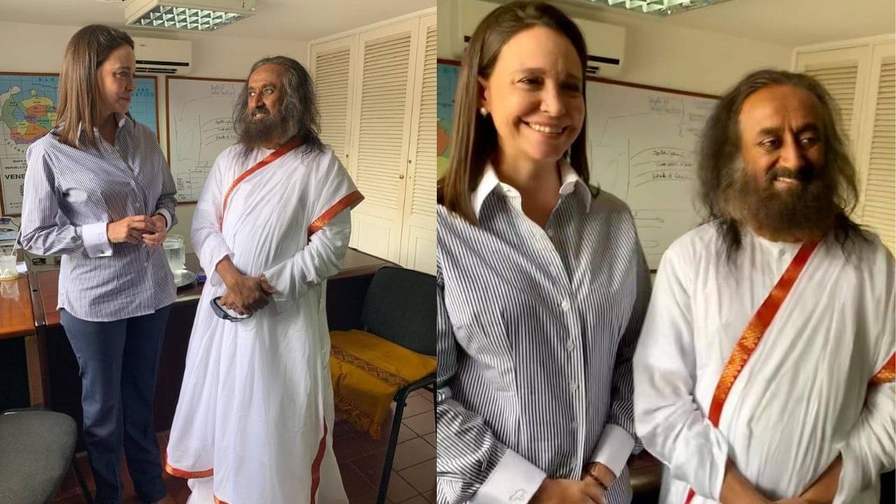 Sri Sri Ravi Shankar Congratulates María Corina Machado for Her ...