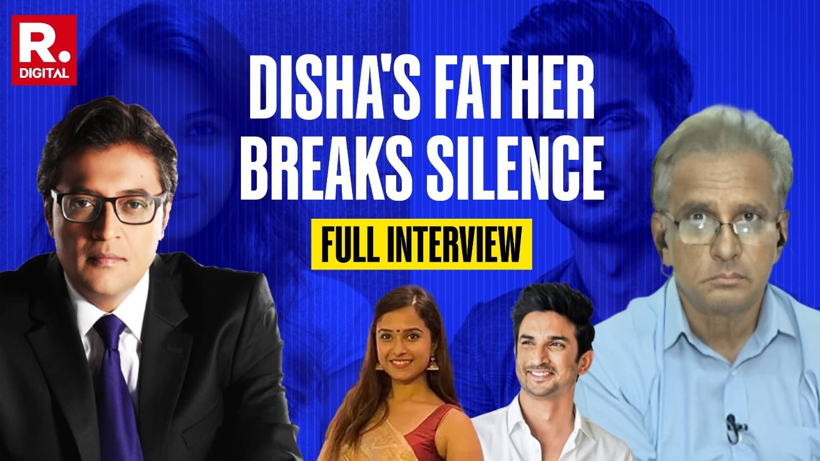 SSR-Disha Case Wide Open, Disha Salian's Father Finally Breaks Silence | Full Interview ...