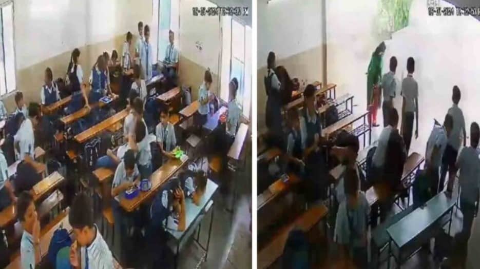 Vadodara: Video Captures Private School's Wall Collapse as Students ...