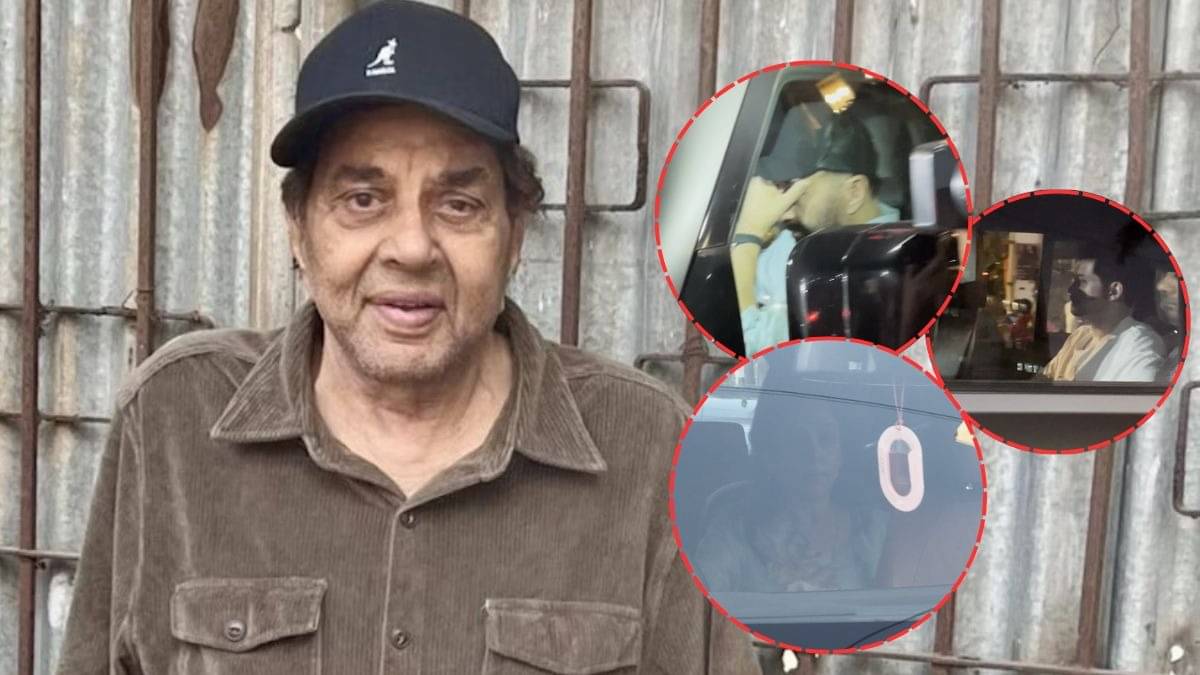 Dharmendra Admitted At Breach Candy Hospital, Wife Hema Malini, Son Sunny Deol Visit Him ...