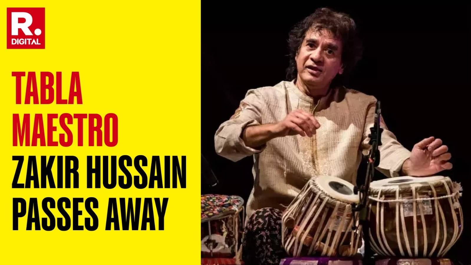Ustad Zakir Hussain, Rest in Beats! Legendary Tabla Maestro Dies at San Francisco Hospital ...