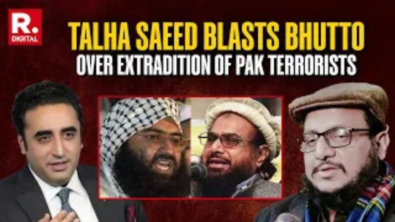 Talha Saeed Slams Bilawal Bhutto for Remarks on Extraditing Hafiz Saeed ...