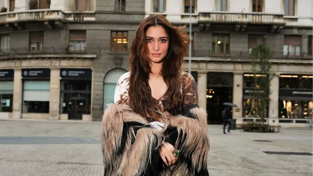 Tamannaah Bhatia Slays In Roberto Cavalli's Style At Milan Fashion Week ...