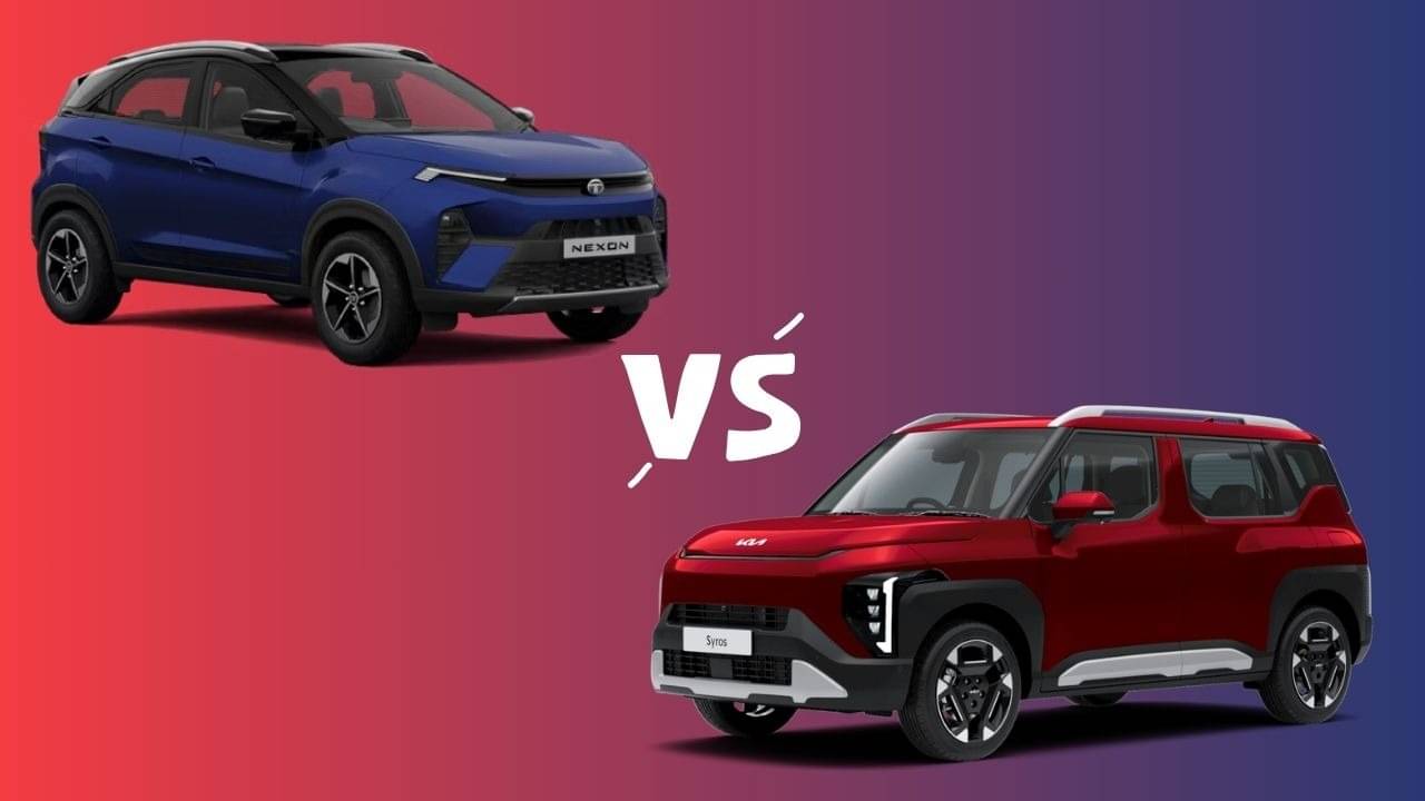 Tata Nexon vs Kia Syros - Best Sub-4m Compact SUV, Which One to Choose ...