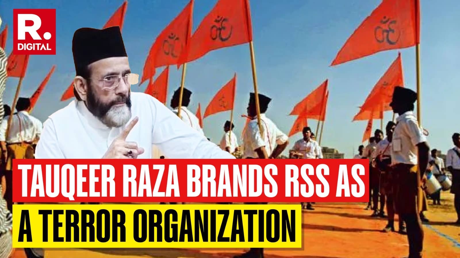RSS A Terrorist Organisation, Should Be Banned: Lucknow Maulana Tauqeer ...