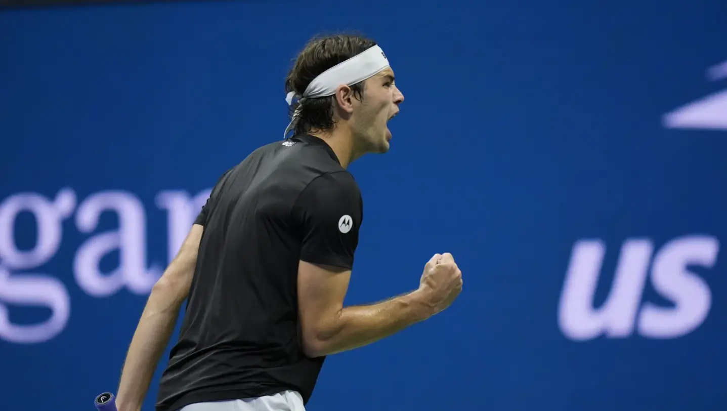 Taylor Fritz wins all-American matchup against Frances Tiafoe to reach the US Open Men's final ...