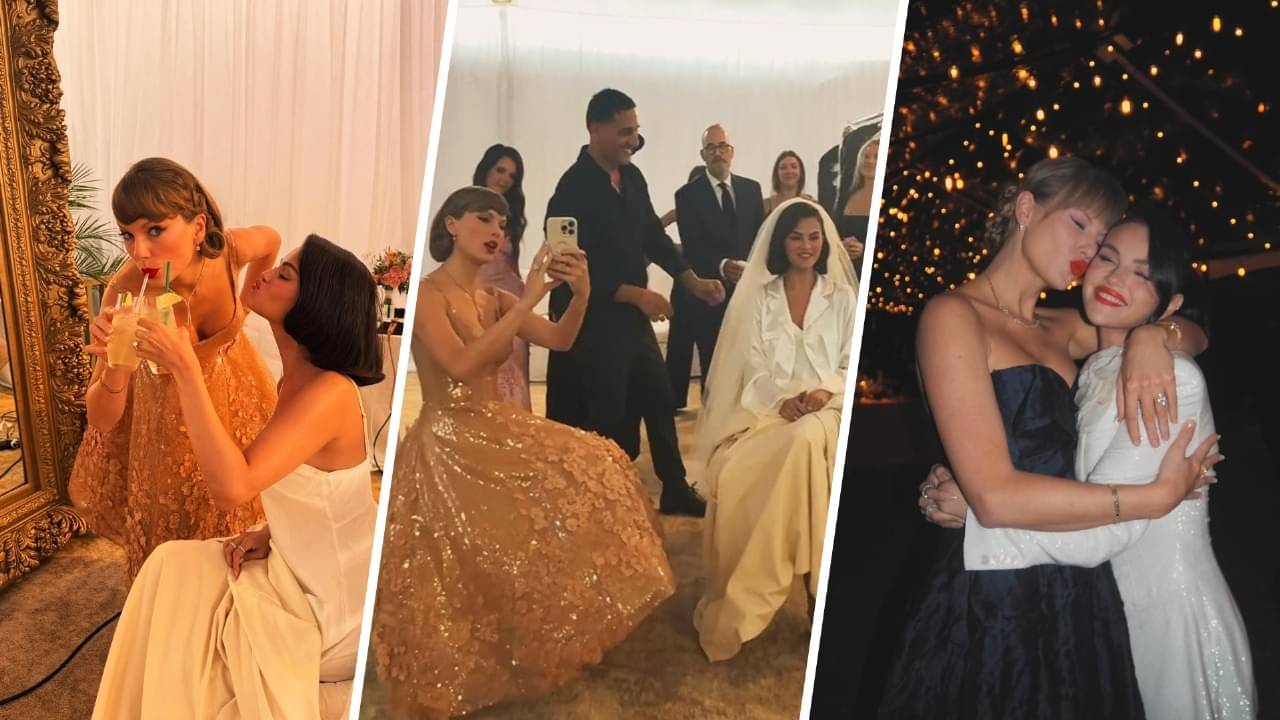 Taylor Swift Can't Stop Gushing Over BFF Selena Gomez In Unseen Video From Latter's Wedding To ...
