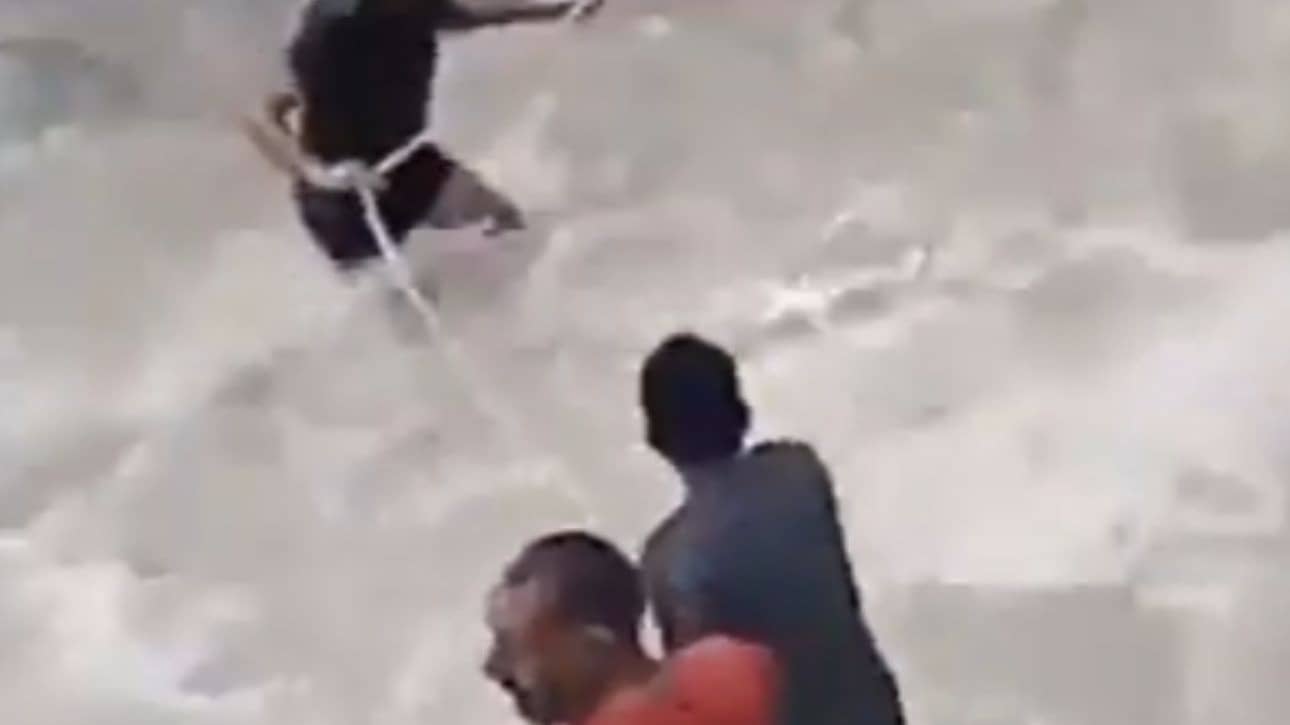 VIDEO | Police Rescue Minors Trapped in River After Heavy Rainfall in ...