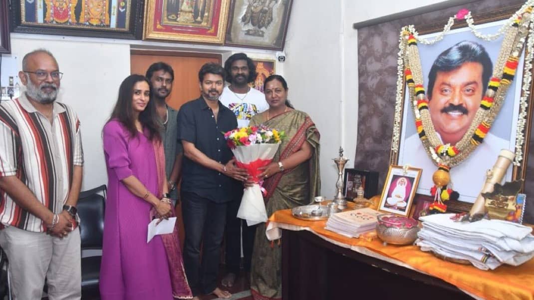 Vijay & GOAT Director, All Set To Unveil Captain Vijayakanth's AI ...