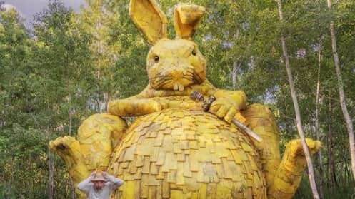 'Trash Turns to Treasure': Meet Thomas Dambo Who Creates Gigantic ...