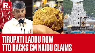 Tirupati Laddu Row: TTD Officials Back CM Naidu's Claim | Republic World