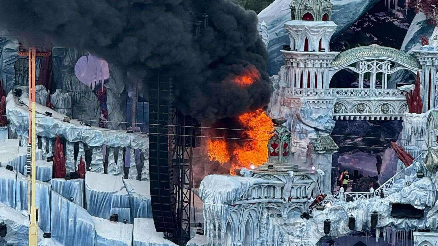 Tomorrowland's Main Stage Catches Massive Fire Day Before Event Kickoff ...
