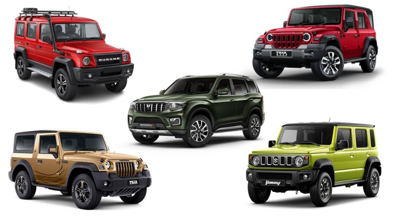 Mahindra Thar to Mahindra Scorpio N: Top Five Most Affordable 4WD SUVs in India | Republic World