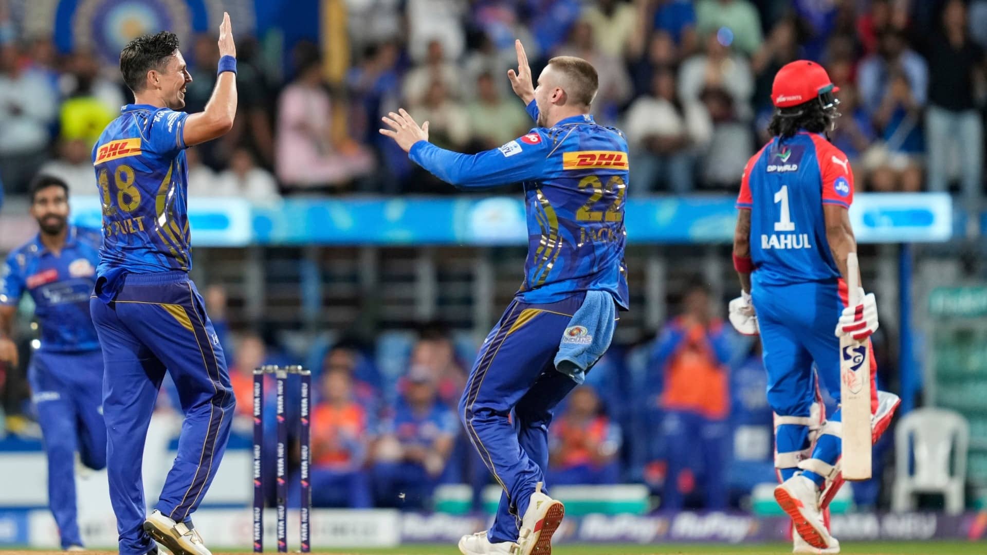 IPL 2025: Hardik Pandya-led Mumbai Indians Advance To Playoffs With Dominance, Outclass Delhi ...