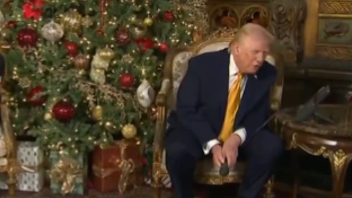 Netizens Tease Trump Over 'Bad Santa' Remark On Christmas Eve Phone ...