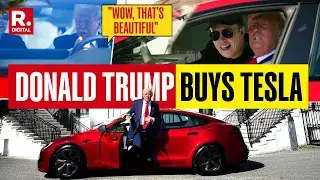 VIDEO: Trump Buys Tesla with Elon Musk’s Help, Calls It ‘A Great ...