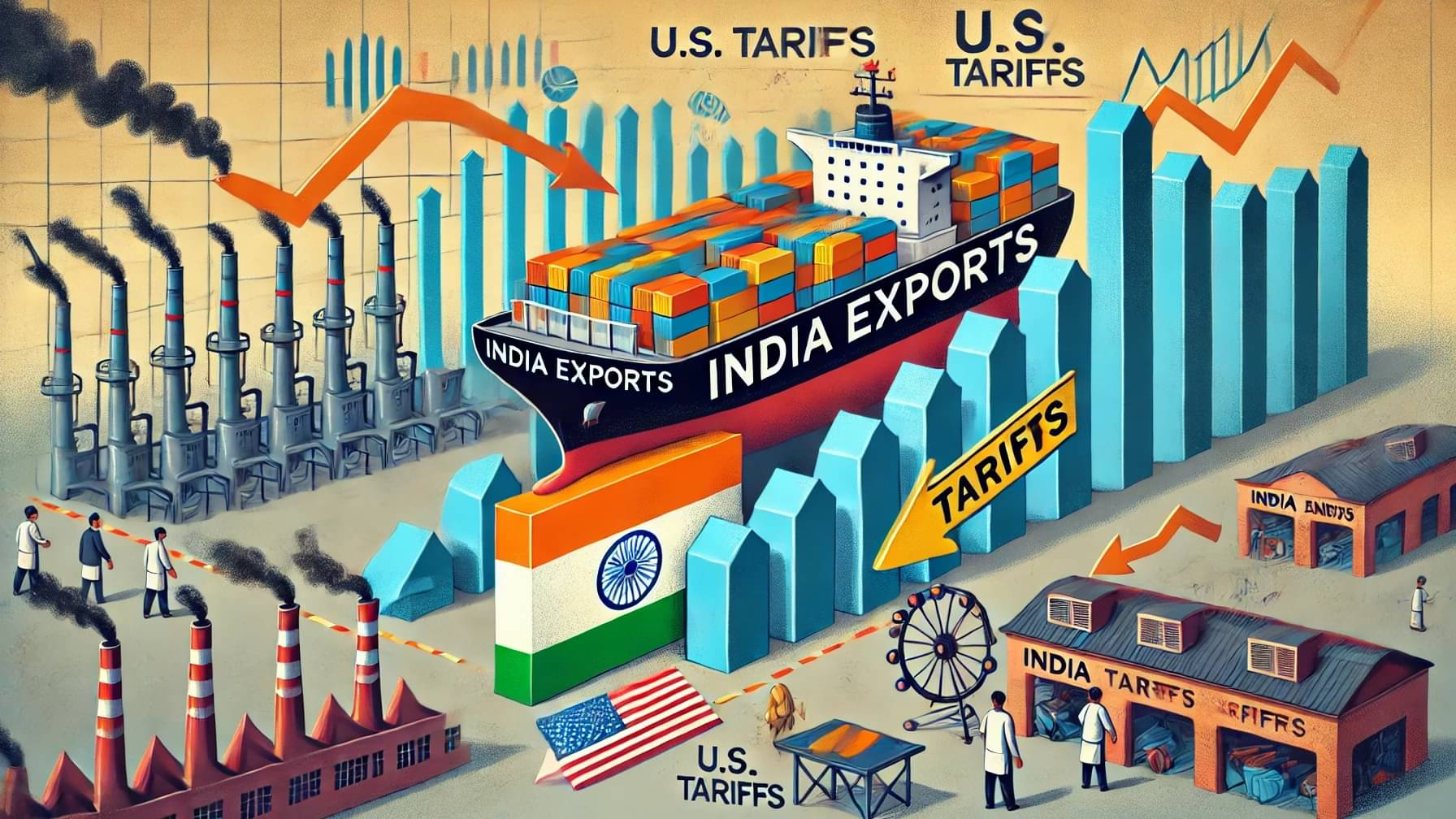 Donald Trump's Tariffs: India May Lose Rs 8.57 Lakh Crore Worth Exports ...