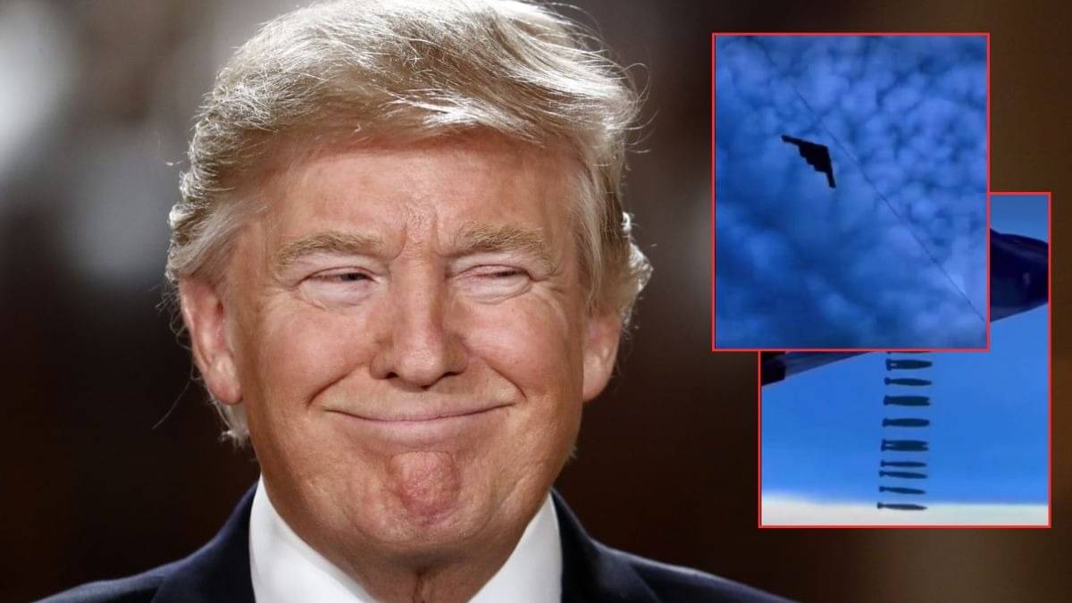 Donald Trump Trolls Tehran as He Shares B-2 Bomber Video with ‘Bomb ... Donald Trump Trolls Tehran as He Shares B-2 Bomber Video with ‘Bomb ...