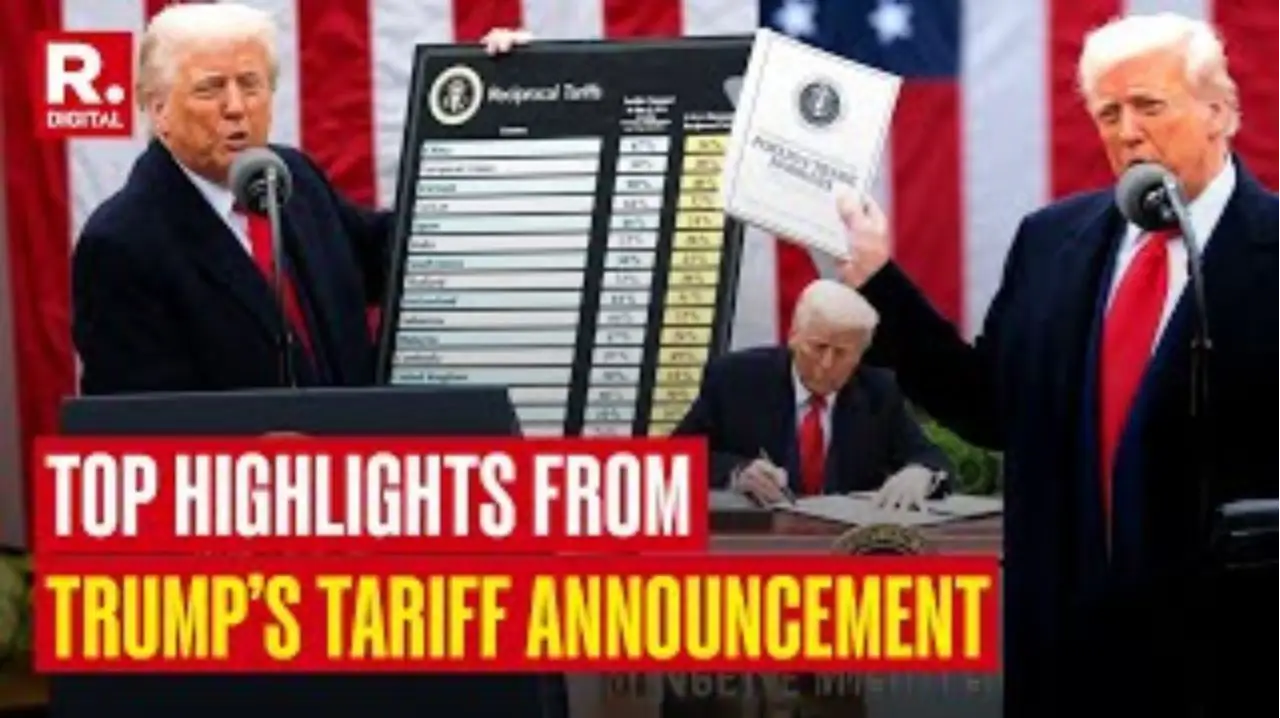 Trump Announces Reciprocal Tariffs: Key Takeaways from His 'Liberation Day' Tariff Policy ...