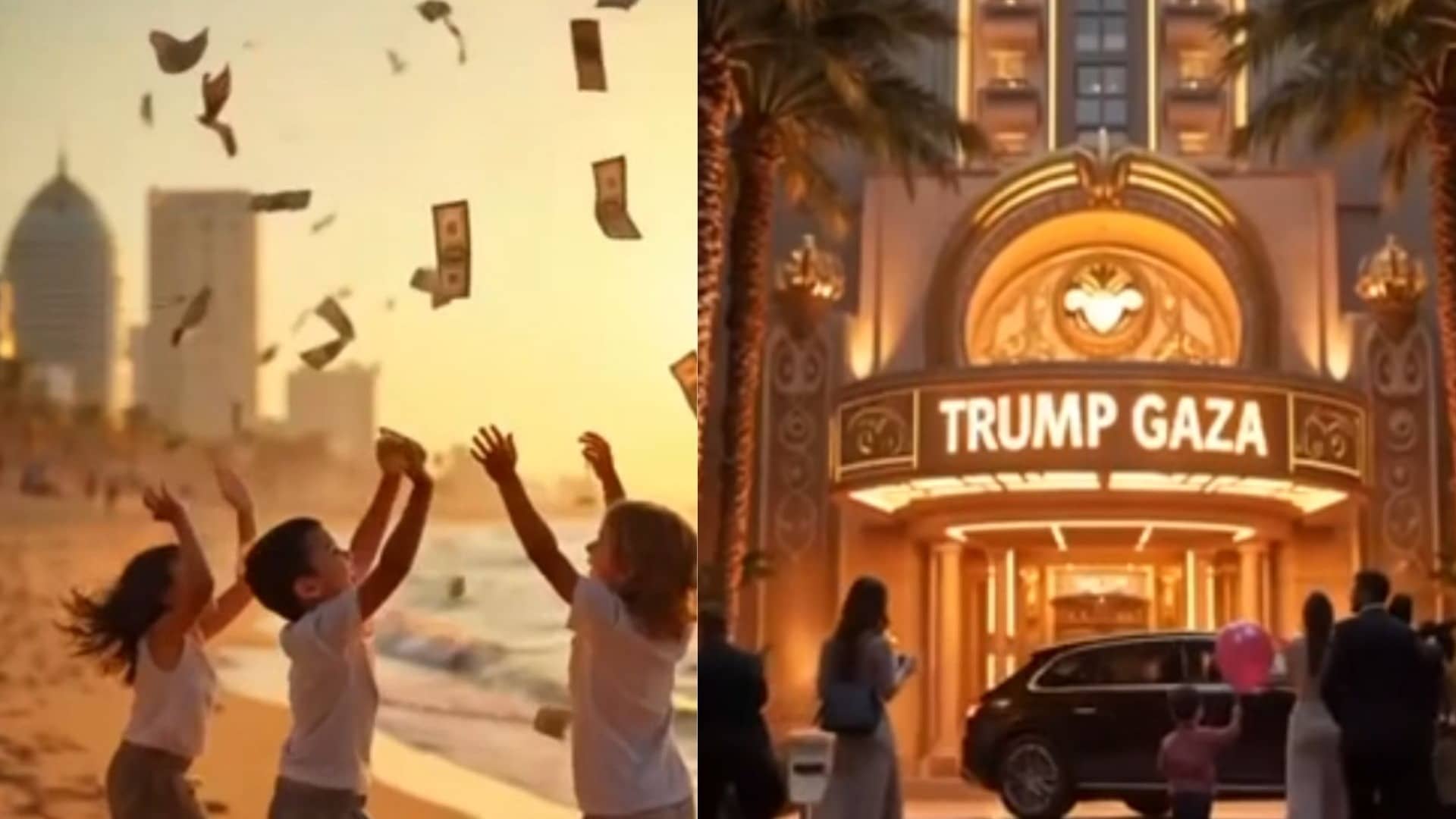 Luxury, Beaches, and Skyscrapers: Trump’s AI Video Depicts a New Gaza ...
