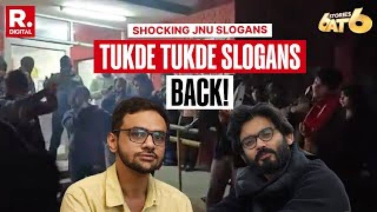 6 Stories At 6: Tukde Slogans Back! | HC Uploads Order For Deepam ...